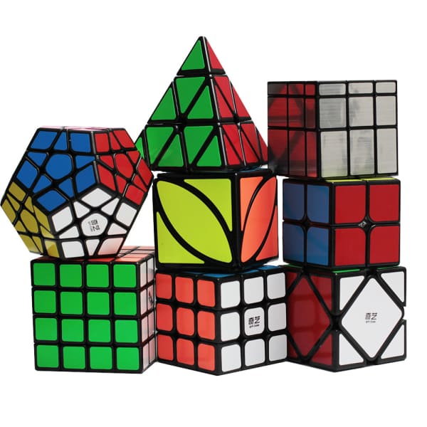 Rubik's Cube Pack de 8 // Qiyi pack à un prix abordable – Stress Zéro