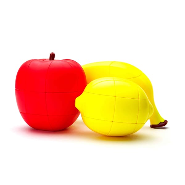 Rubik's Fruit Cube pack de 4 - Stress Zéro