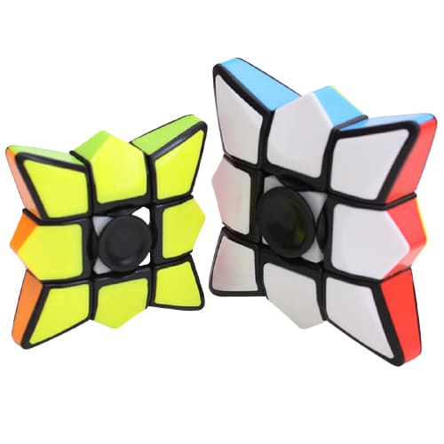 Hand Spinner rubik's cube || Rubik's magic star spinner - Stress Zéro